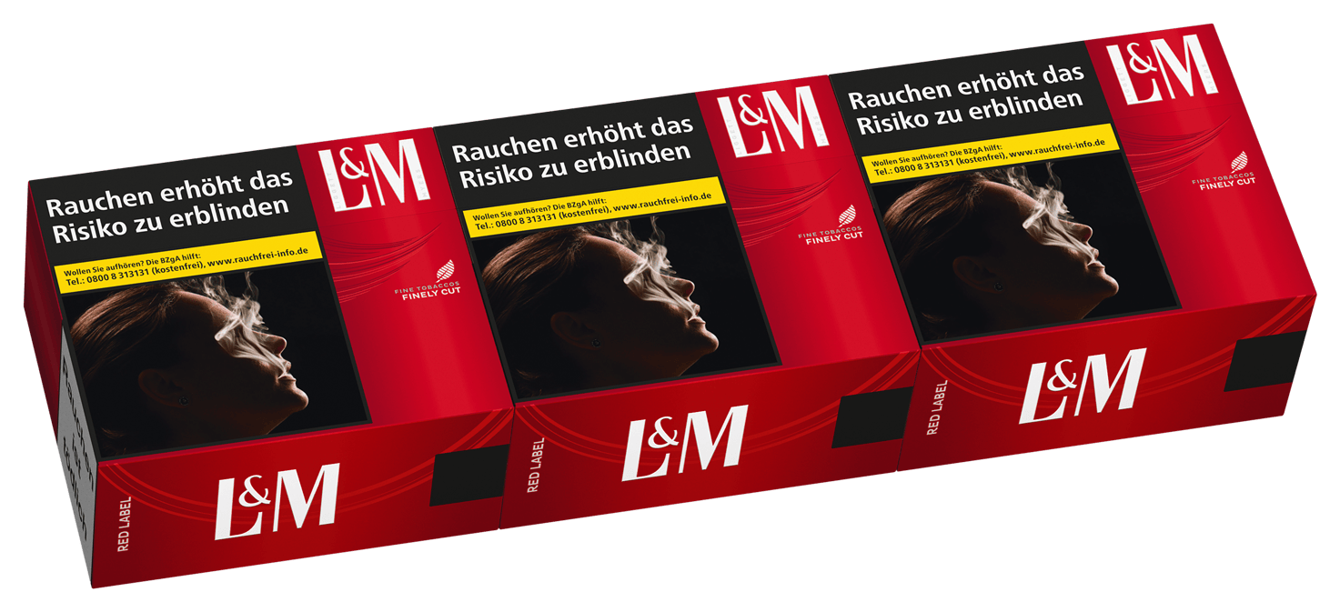 L&M RED Zigaretten LABEL OP 9XL (3x80) Online Kaufen | Für nur 84,00 ...