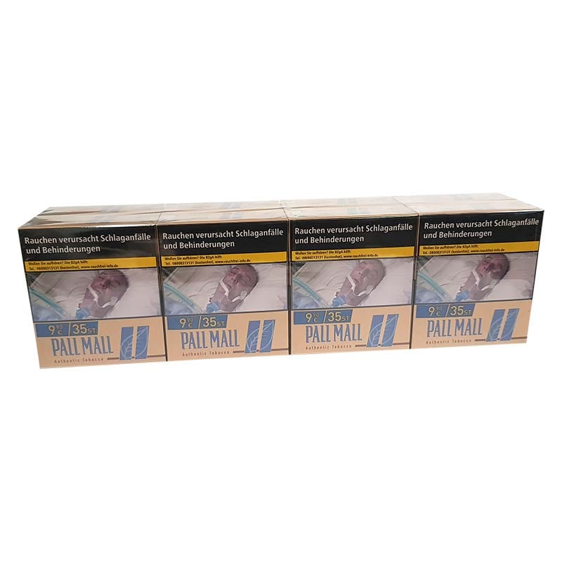 PALL MALL Authentic Blue (8x34) | TABAK-BÖRSE24.de