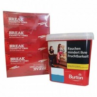 Burton Volumen Full Red Zigarettentabak XXXL 400 Gramm | TABAK-BÖRSE24.de
